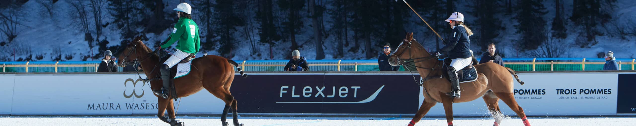 Living the high life at the St Moritz Snow Polo World Cup