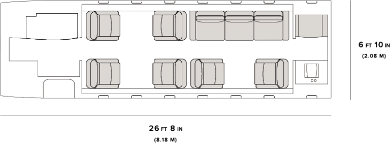 Embraer Praetor 600 | Range | Specification | Flexjet